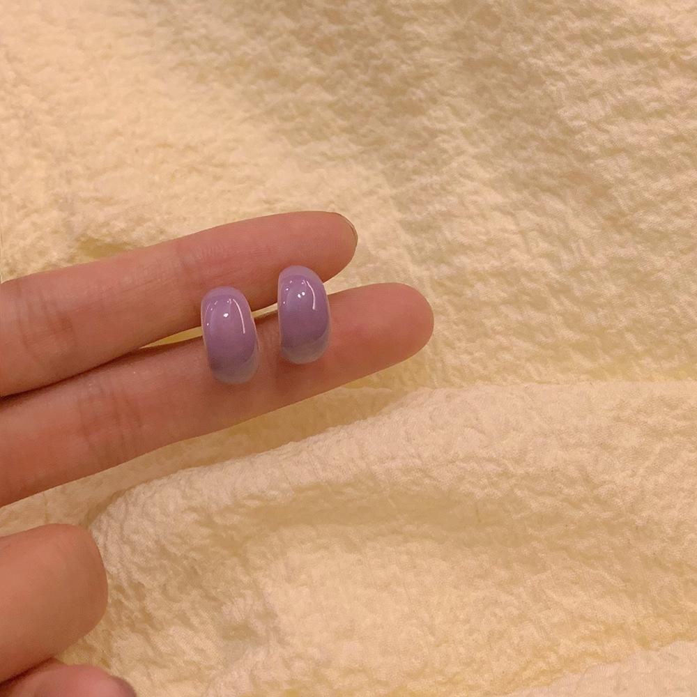 Soft Lilac Huggies | White Tanuki